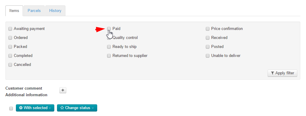 Goods - OpenTrade documentation - Confluence